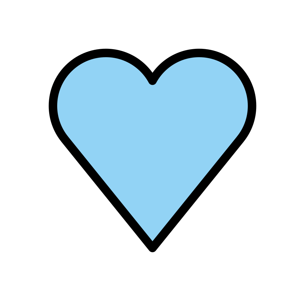 💙 Blue Heart Emoji
