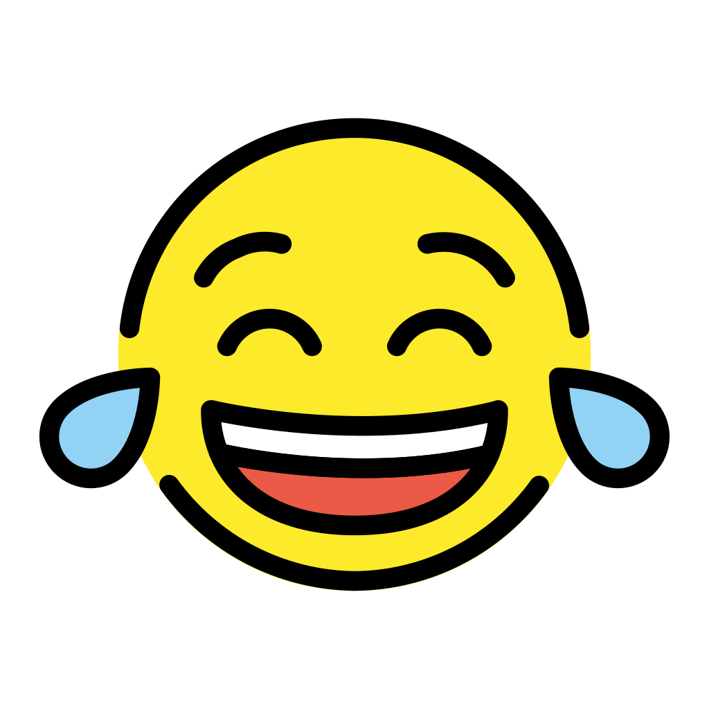 😂 Visage Riant Aux Larmes Emoji, Rire Aux Larmes Emoji