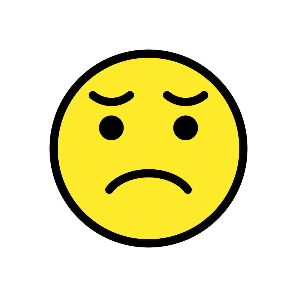 😞 Visage Déçu Emoji