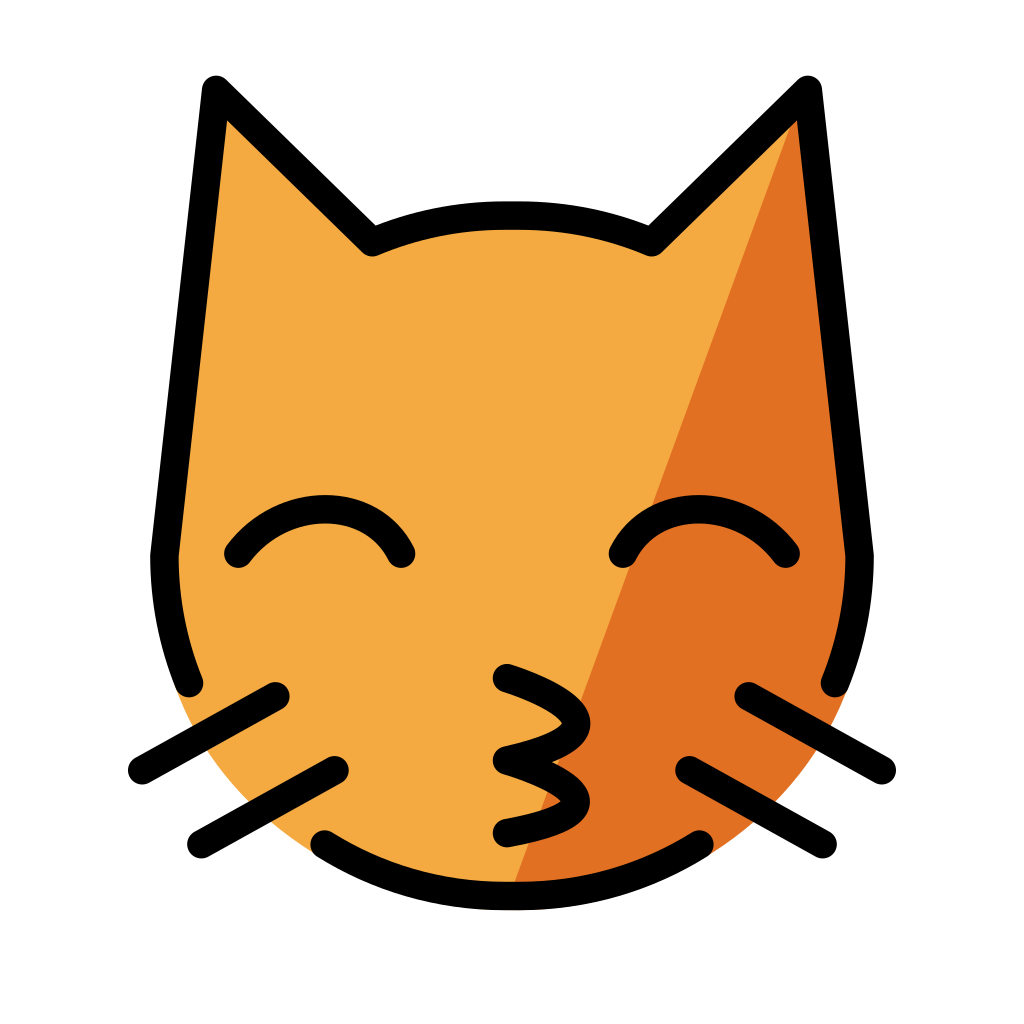 😽 küssende Katze Emoji