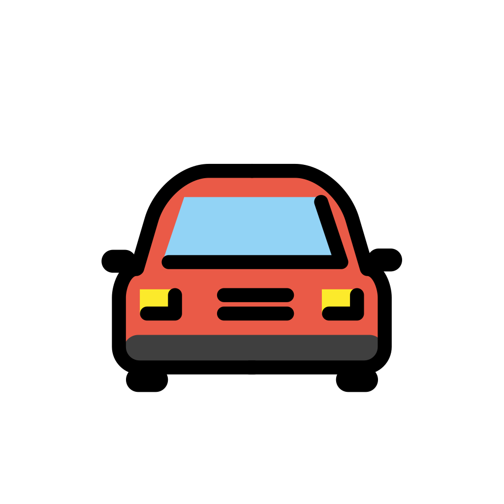 🚘 Coche Próximo Emoji
