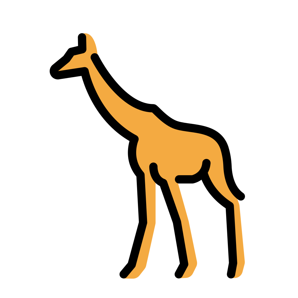 🦒 Giraffe Emoji