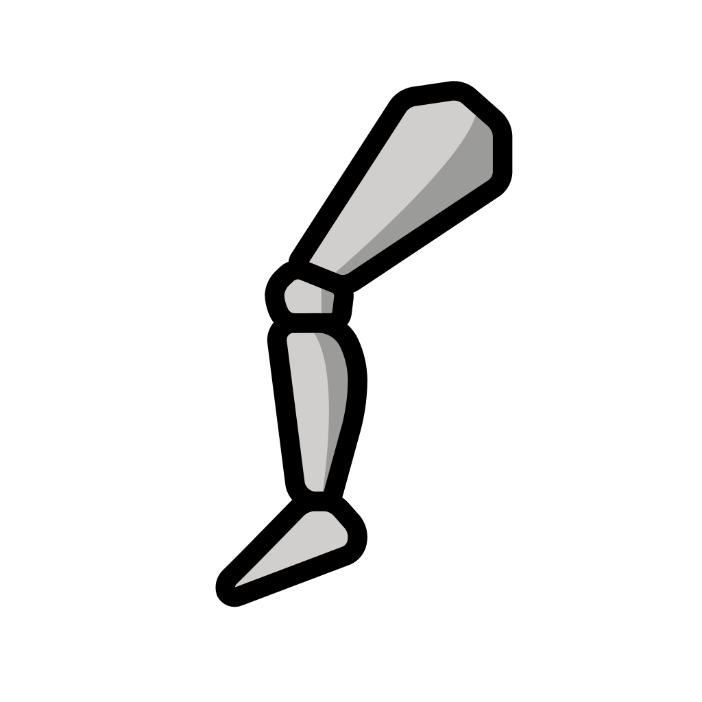 🦿 Jambe Mécanique Emoji