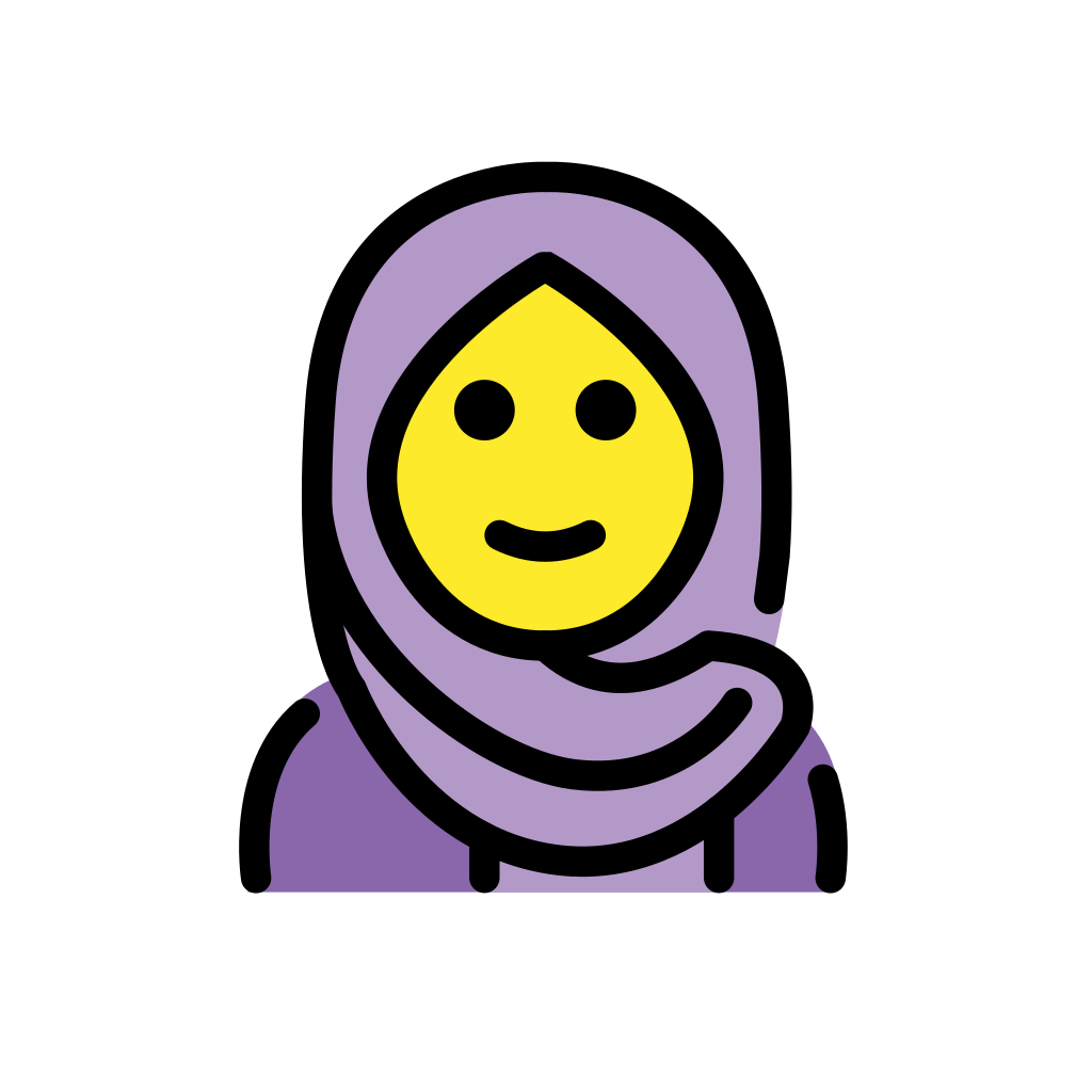 🧕 Woman With Headscarf Emoji, Hijab Emoji