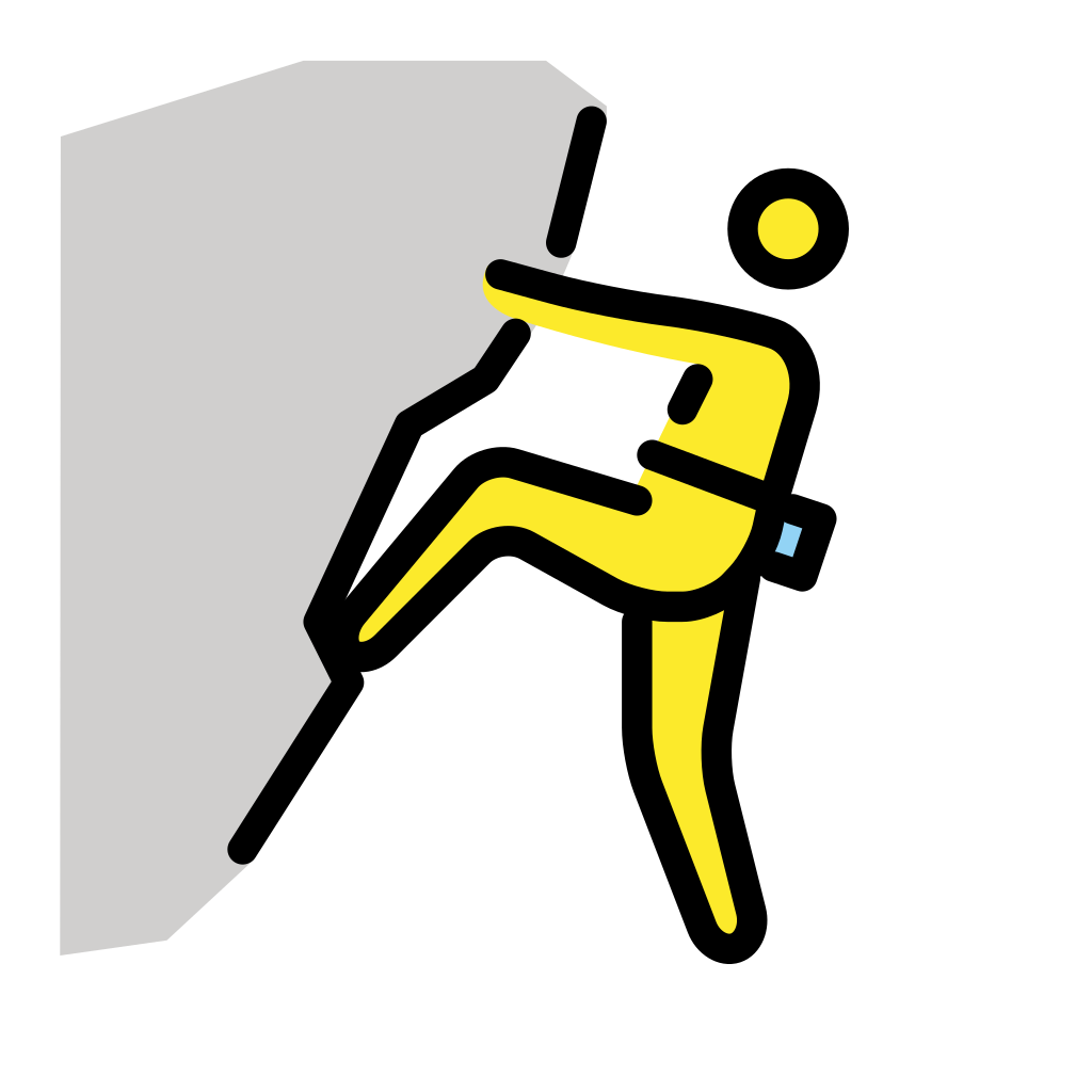 🧗 Person Climbing Emoji