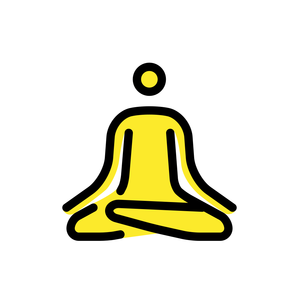 🧘 Person In Lotus Position Emoji, Meditation Emoji