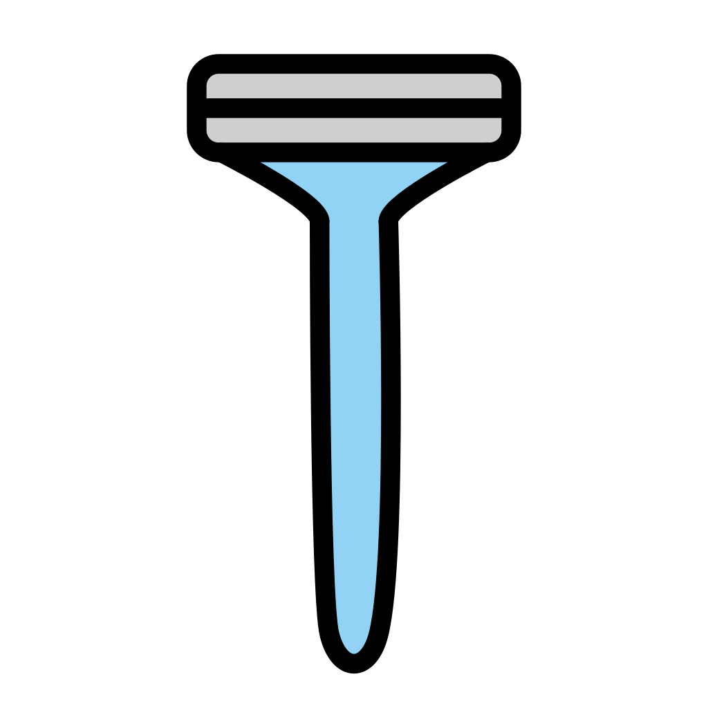 🪒 Razor Emoji, Shave Emoji