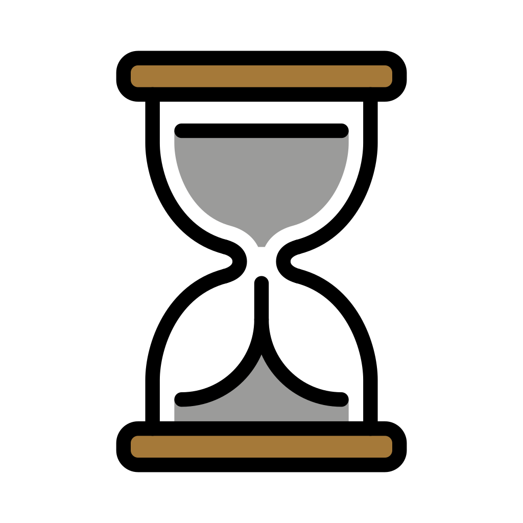 ⏳ Hourglass Not Done Emoji