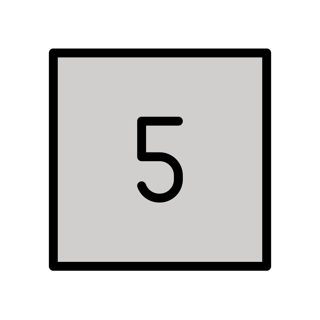 5️⃣ Keycap: 5 Emoji, Five Emoji