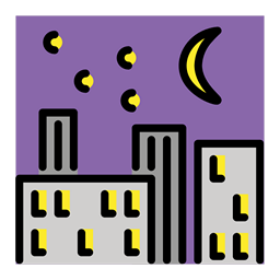 🌃 Night With Stars Emoji