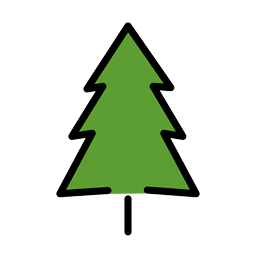 🌲 Evergreen Tree Emoji