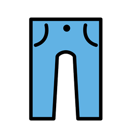 👖 Jeans Emoji, Trousers Emoji, Pants Emoji