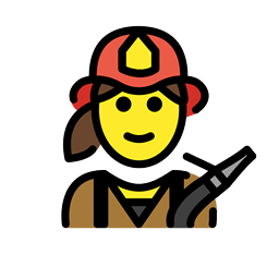 👩‍🚒 Woman Firefighter Emoji