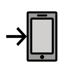 📲 Mobile Phone With Arrow Emoji