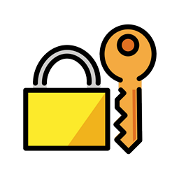 🔐 Locked With Key Emoji