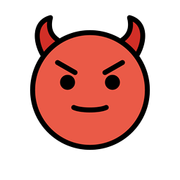 😈 Smiling Face With Horns Emoji, Devil Emoji, Imp Emoji