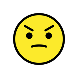 😠 Angry Face Emoji, Angry Emoji