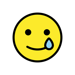 🥲 Smiling Face With Tear Emoji, Smile Cry Emoji