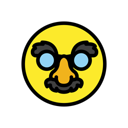 🥸 Disguised Face Emoji, Incognito Emoji