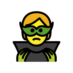 🦹 Supervillain Emoji, Criminal Emoji, Villain Emoji