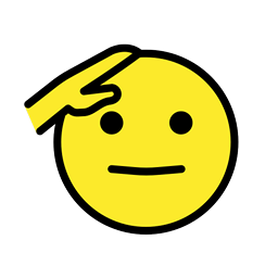 🫡 Saluting Face Emoji, Salute Emoji