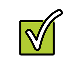 Check Mark Button Emoji - Check Emoji - Tick Emoji