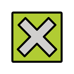 Cross Mark Button Emoji