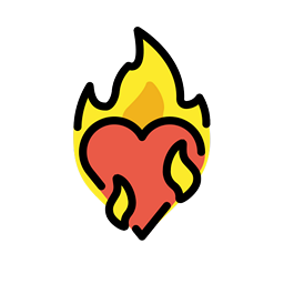 ️‍🔥 Corazón En Llamas Emoji