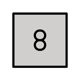 8️⃣ Keycap: 8 Emoji, Eight Emoji