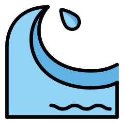 🌊 Water Wave Emoji