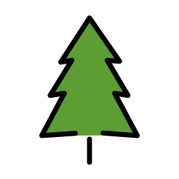 🌲 Evergreen Tree Emoji