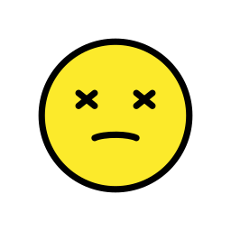 😵 Face With Crossed-Out Eyes Emoji