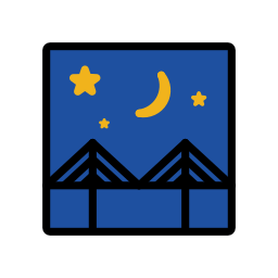 🌉 Bridge At Night Emoji: Meaning & Usage