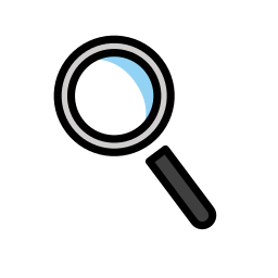 🔍 Loupe Orientée À Gauche Emoji: Signification & Utilisation