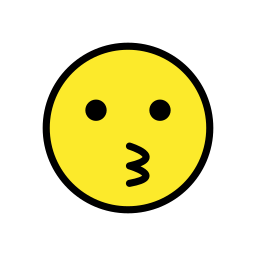 😗 küssendes Gesicht Emoji: Bedeutung & Verwendung