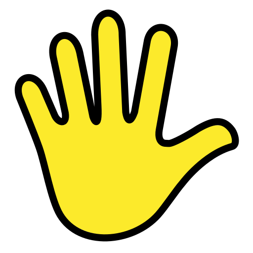 🖐️ Hand With Fingers Splayed Emoji: Meaning & Usage