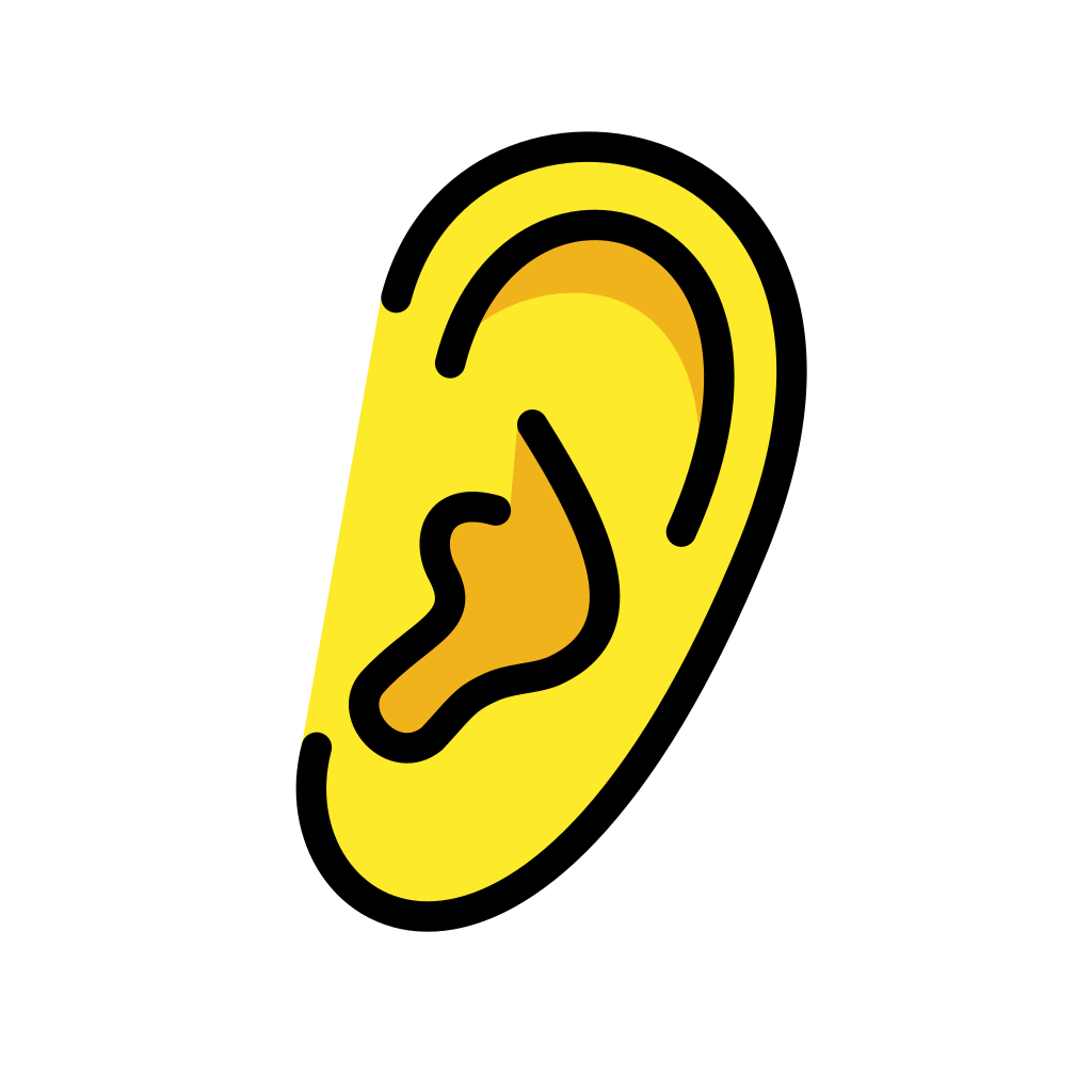 👂 Ear Emoji: Meaning & Usage