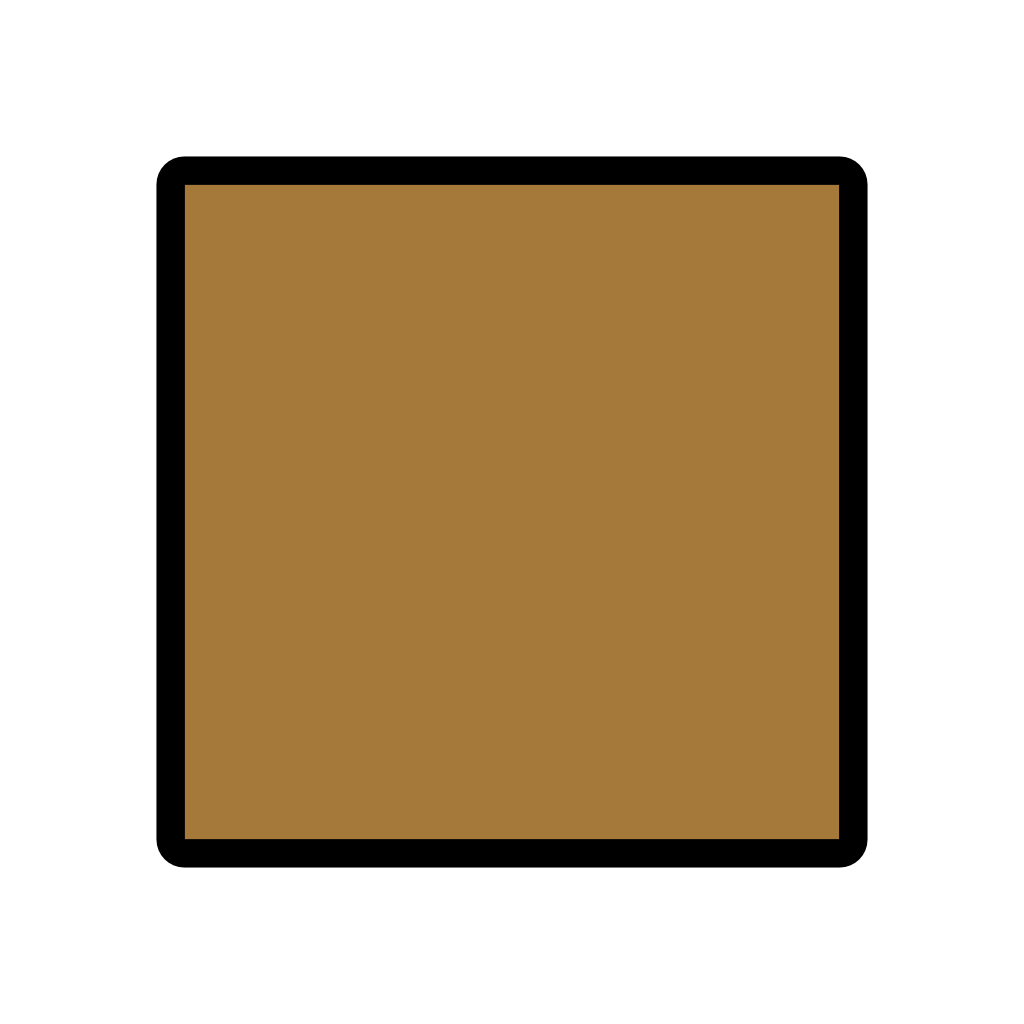 🟫 Brown Square Emoji: Meaning & Usage