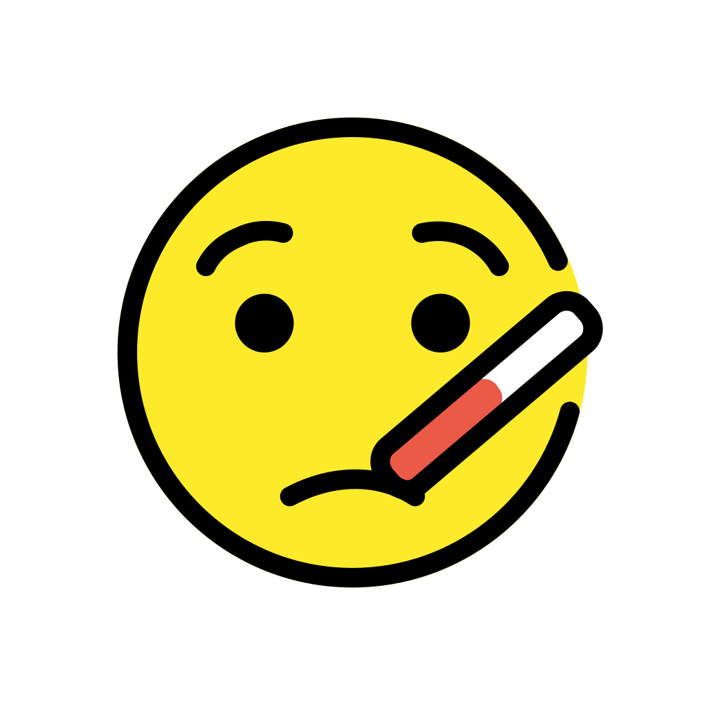 🤒 Face With Thermometer Emoji: Meaning & Usage