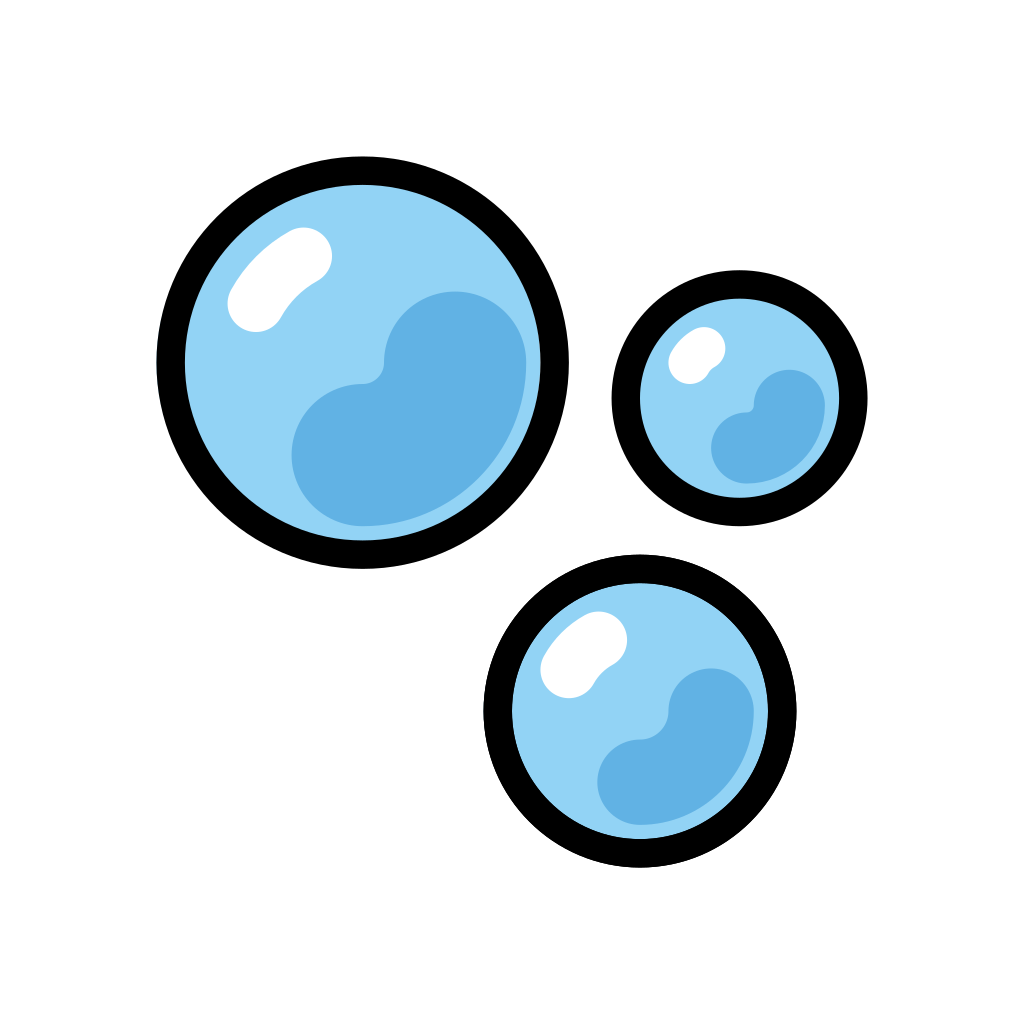 🫧 Bulles Emoji: Signification & Utilisation