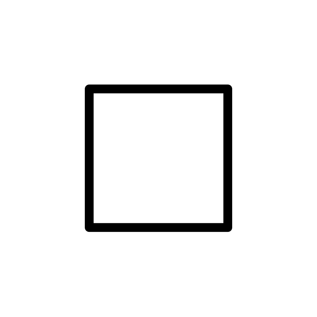 White Medium-Small Square Emoji