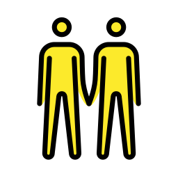 👬 Men Holding Hands Emoji: Meaning & Usage