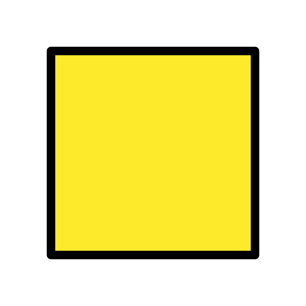 🟨 Yellow Square Emoji: Meaning & Usage