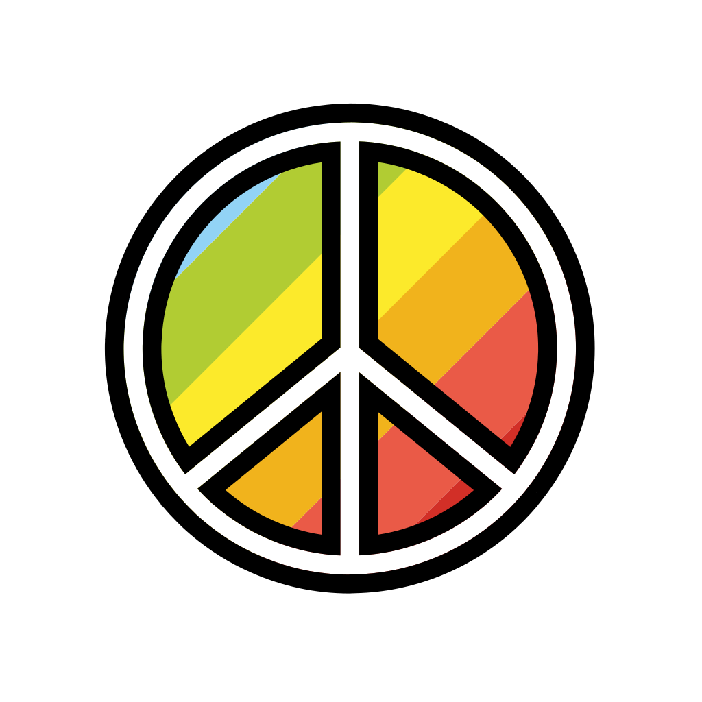 ☮️ Peace Symbol Emoji: Meaning & Usage