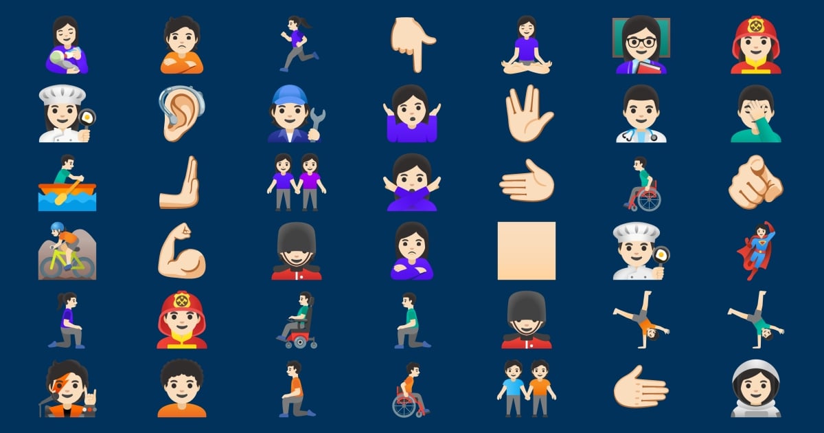 🏻 Light Skin Tone Emojis 🤛🏻 🏃🏻‍ ️ 🧑🏻‍🦯‍ ️ 👂🏻 👩🏻‍🦳 👰🏻‍♂️ 🤦🏻