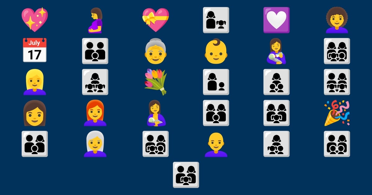 🤱 Mother's Day Emojis 👩‍👦 👩‍👩‍👧‍👦 👱‍♀️ 👩‍👦‍👦 👩‍👩‍👧 👩‍🦰 📅