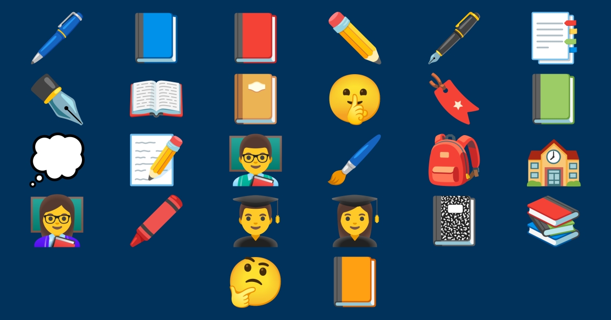 Emoji School Stuff