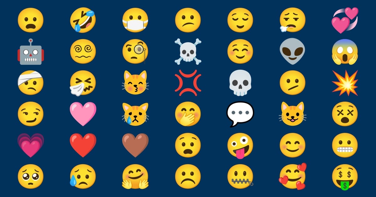 Lista De Símbolos De Caras De Texto