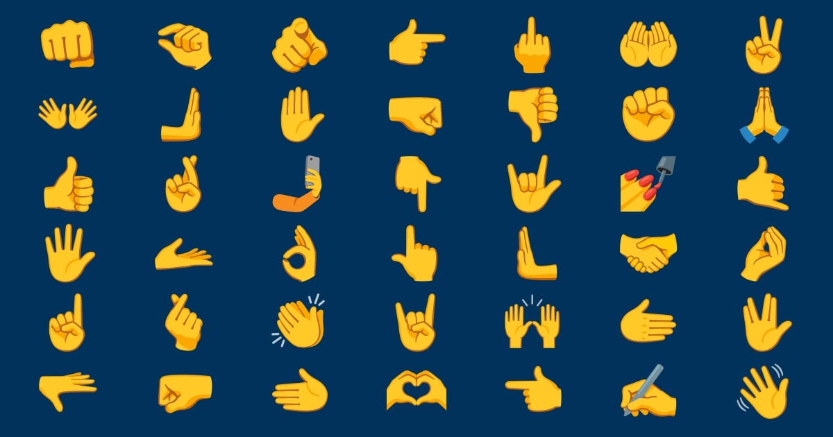 Emoji Handsymbole