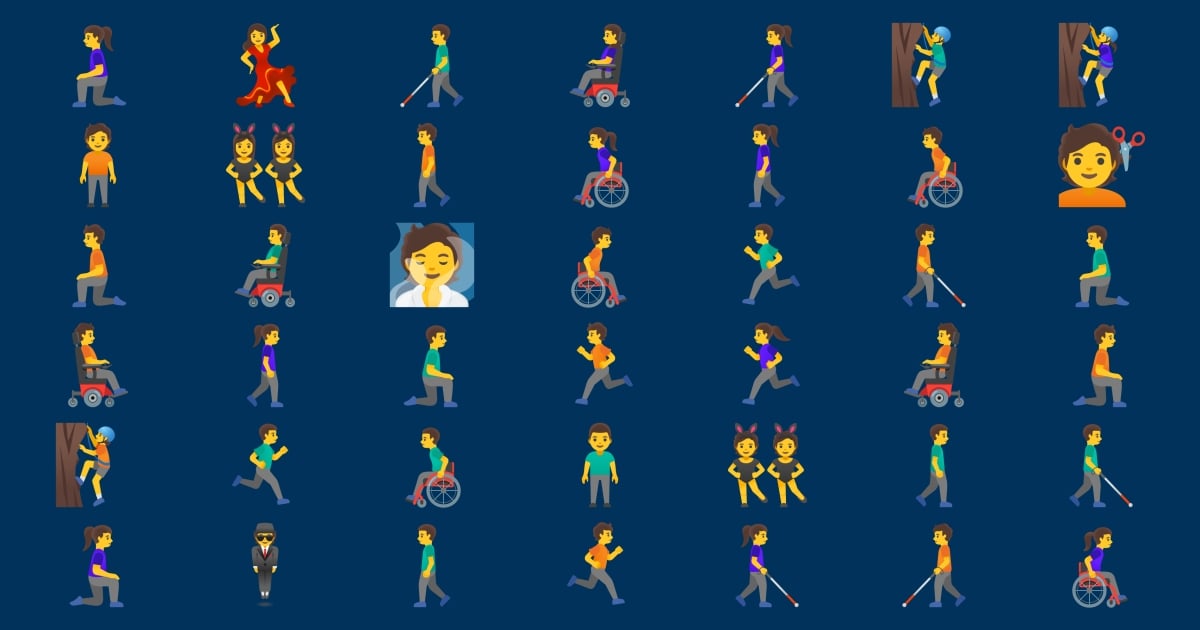 💆 Body Care & Movement Emojis 🧖 🏃‍♀️‍ ️ 👩‍🦼 💃 💇‍♂️ 💇‍♀️